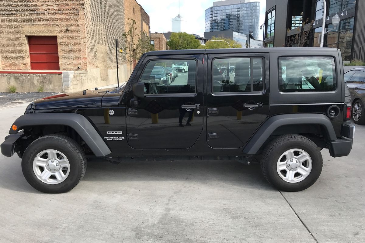 2017 Jeep Wrangler Unlimited Willys Wheeler W Sport Utility 4D for Sale (8,507 miles) | Swap Motors